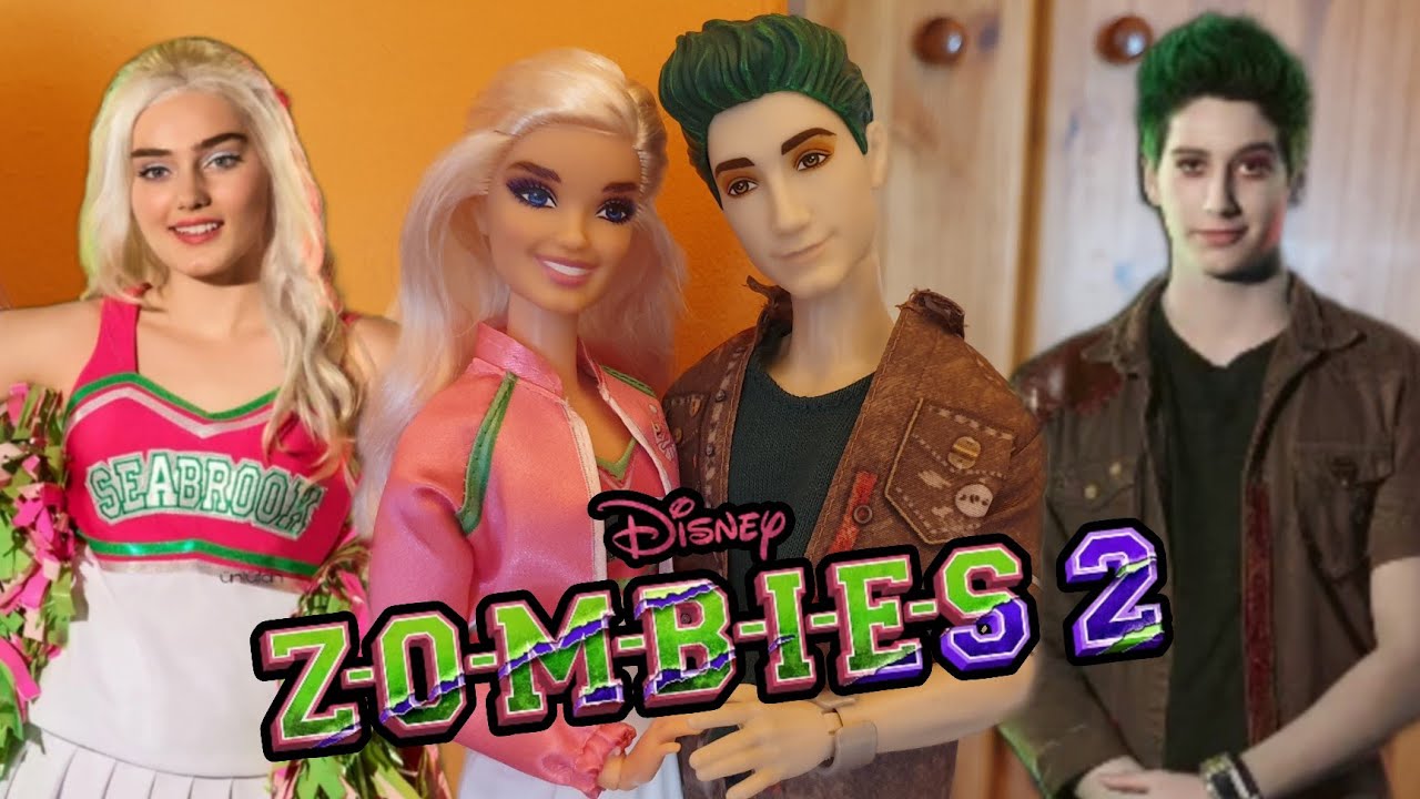 Disney Zombies 2 Addison and Zed signature dolls in-depth review 🧟‍♂️📣 ...
