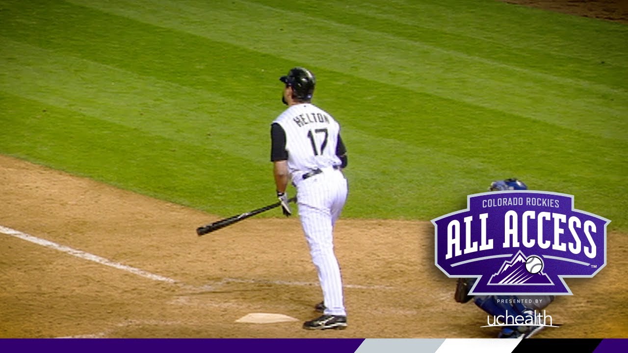 Rockies All Access | Todd Helton Hall of Fame - Ty Coslow - YouTube