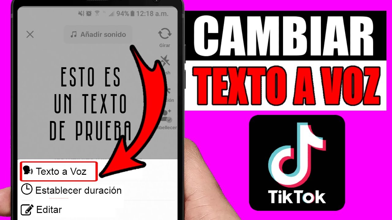 Como Activar TEXTO a VOZ en TIK TOK 2026 | Actualizado - YouTube