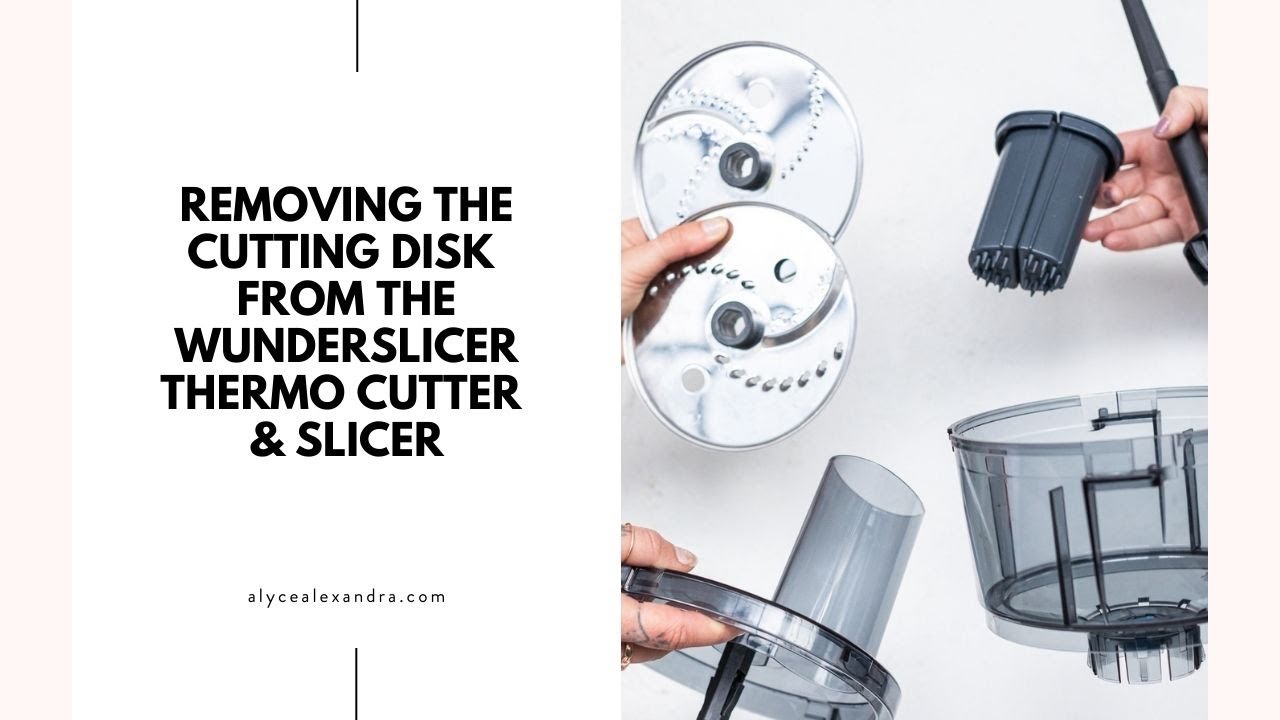 How to Remove the Cutting Disc from the WonderSlicer Thermo Cutter and ...