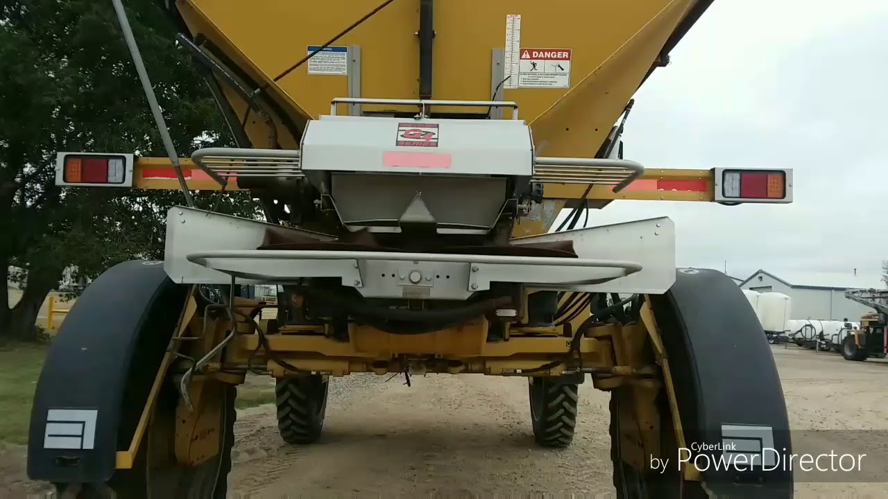 BigIron RoGator 1386 Dry Fertilizer Spreader - YouTube