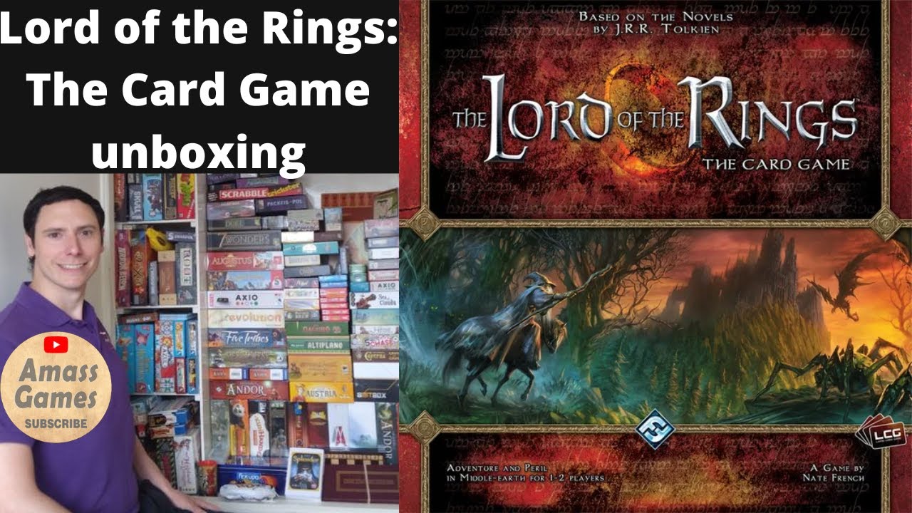 Lord of the Rings: the card game LCG unboxing teaser trailer preview ...