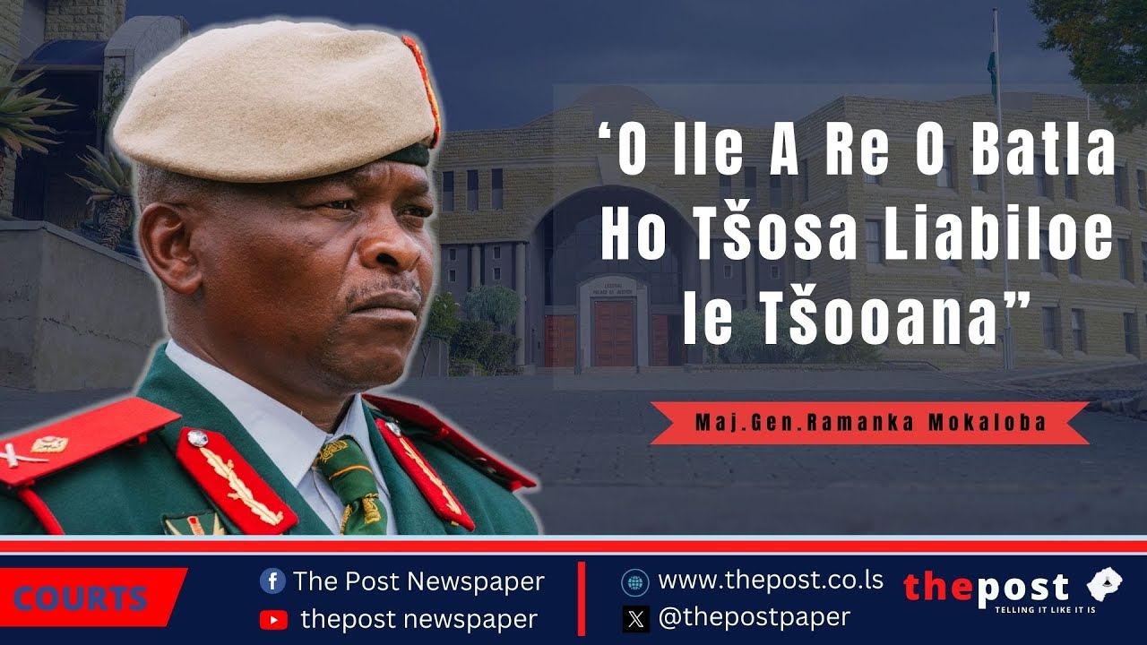 "Kamoli O Ile a Re U Batla Ho Tšosa Liabiloe le Tšoana" - YouTube