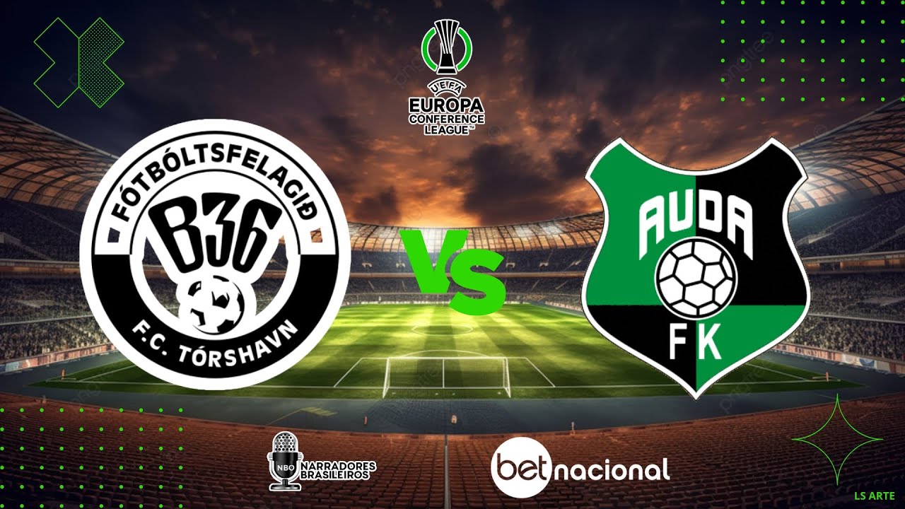 B36 Tórshavn x FK Auda | UEFA Conference League (First Qualifying Round ...