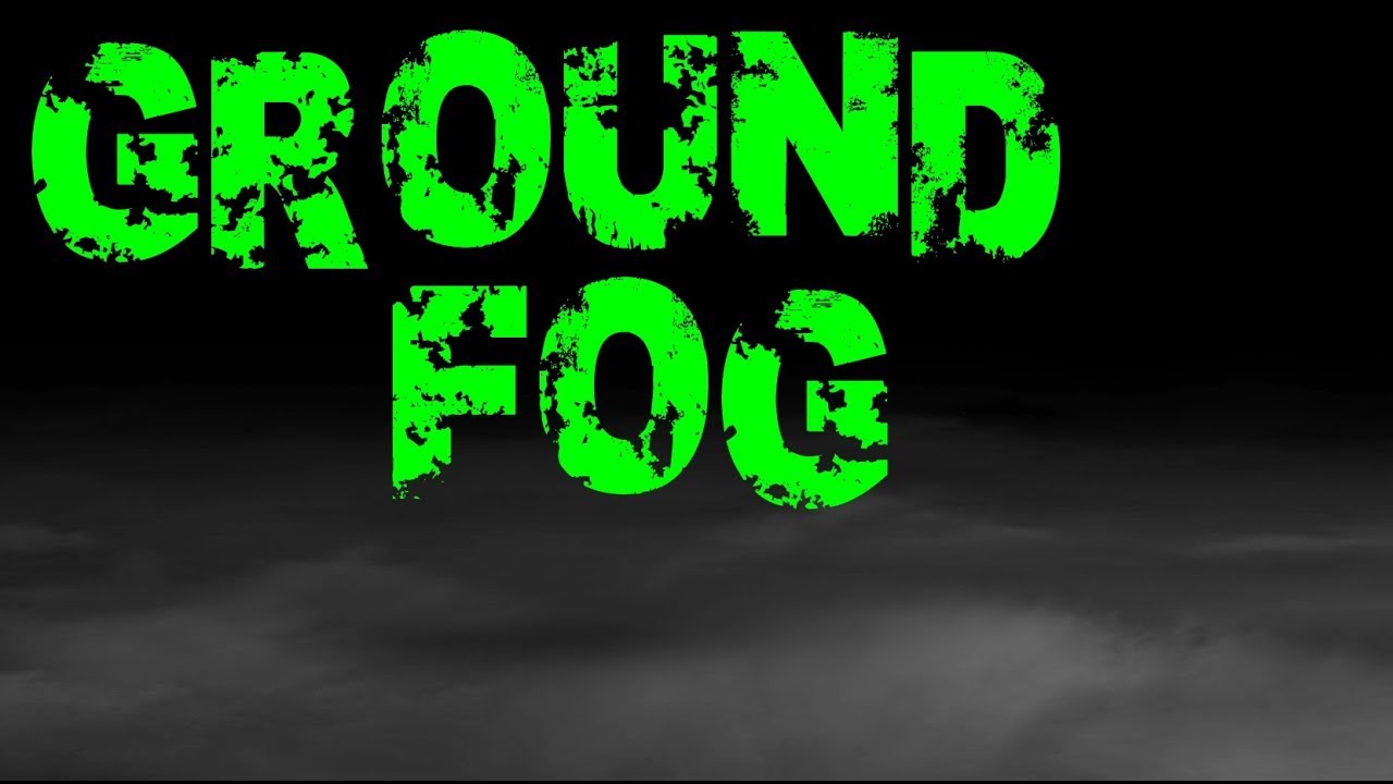 FREE HD Green Screen - GROUND FOG - YouTube