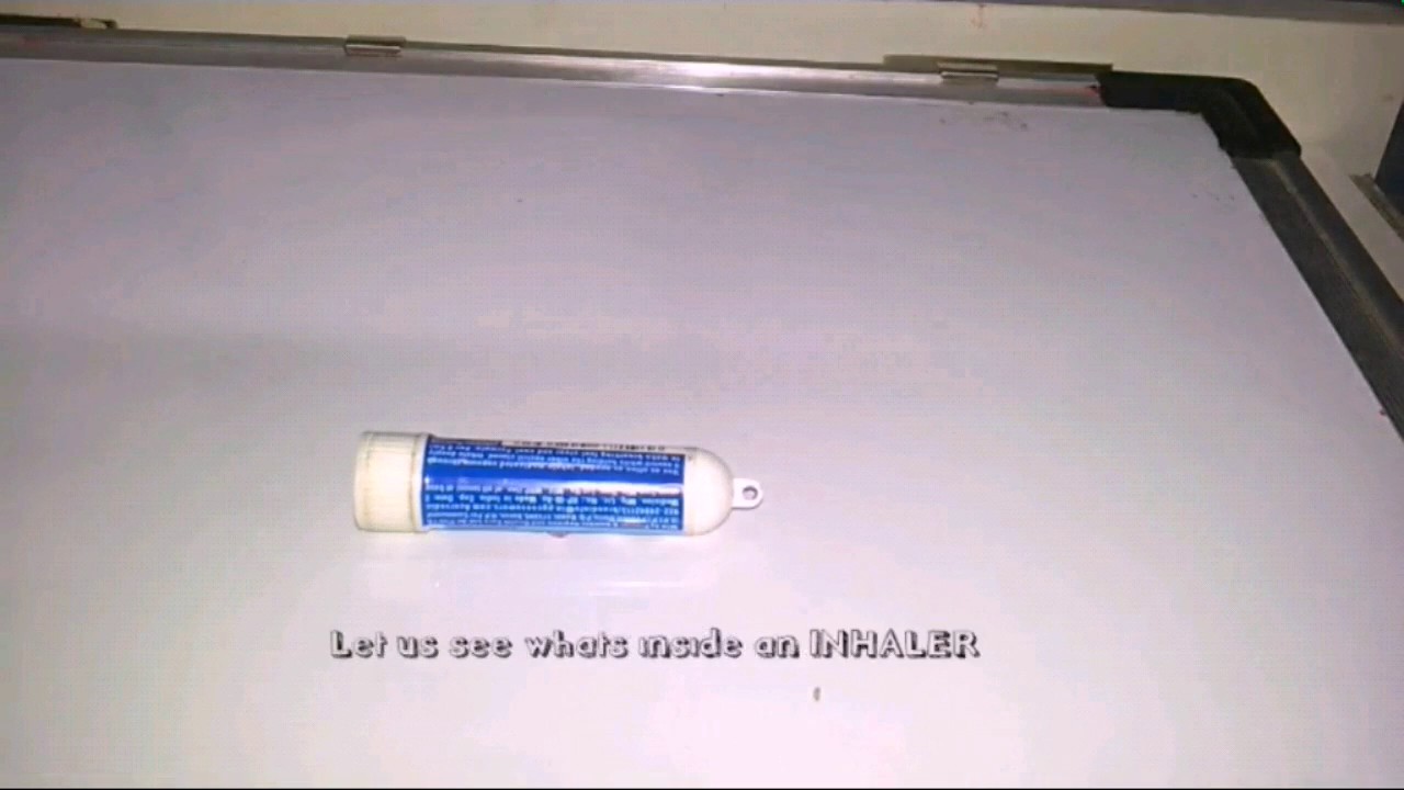 Let us see what is inside an INHALER !! - YouTube