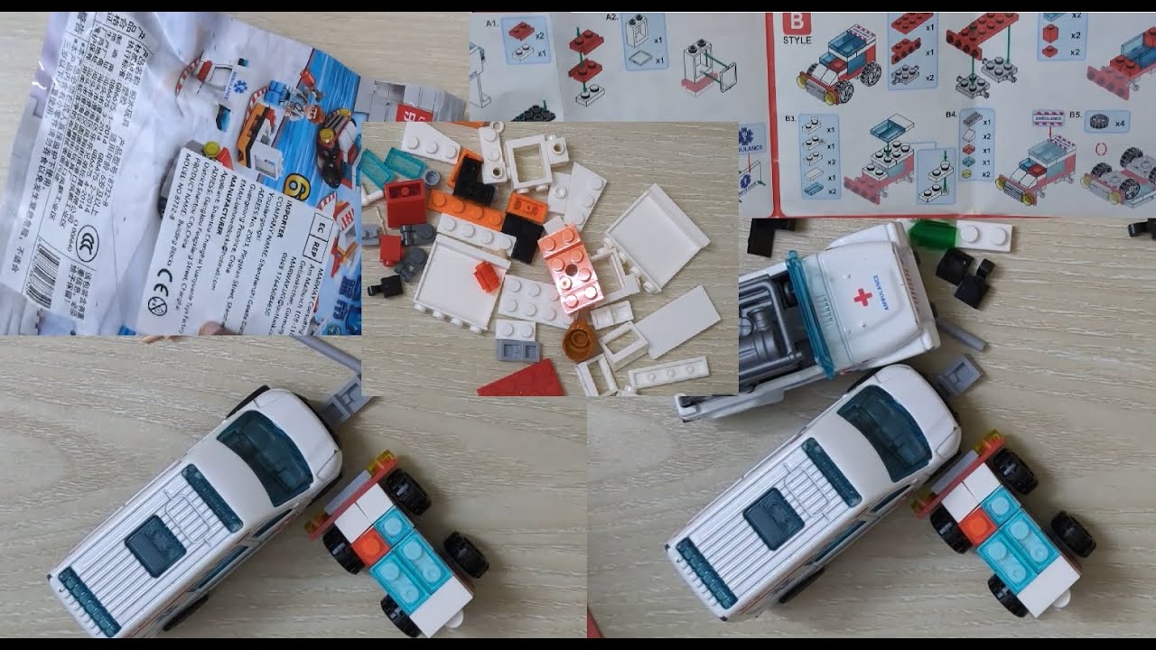 Lego Toy Car/zip car Assemble for Kids - YouTube