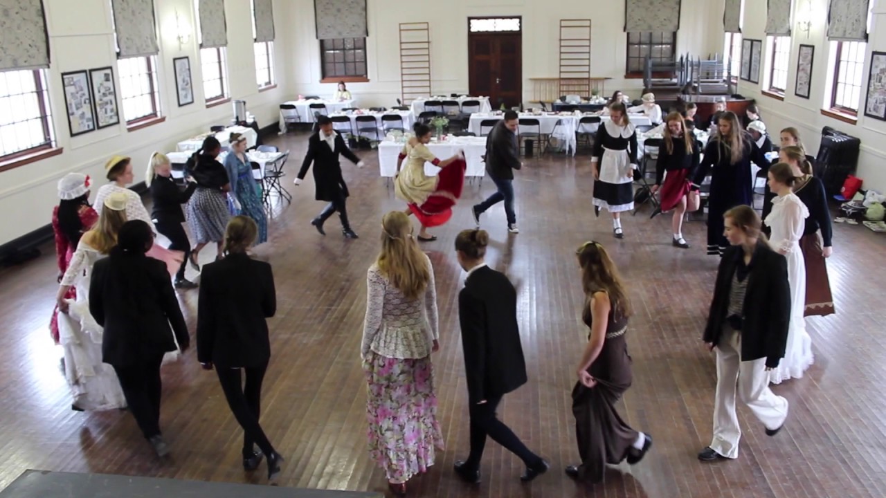 Jane Austen Day - 18th Century Dance Class - YouTube