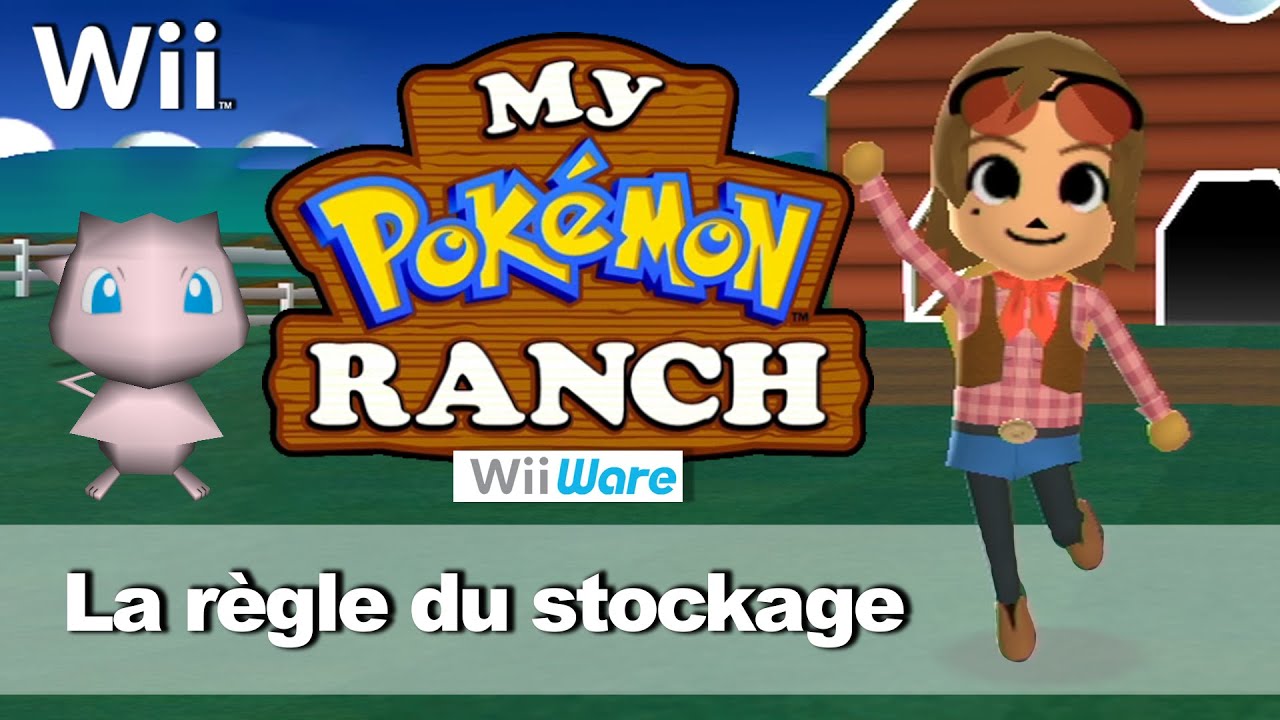 [Wiiware] My Pokémon Ranch - YouTube