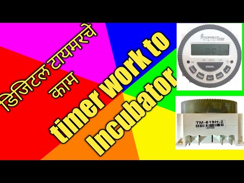 Timer work to Incubator - YouTube