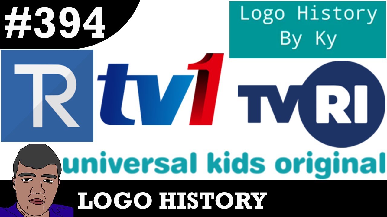 LOGO HISTORY #394 - TV1, TVRI, TechRax, Logo History (Ky) & Universal ...