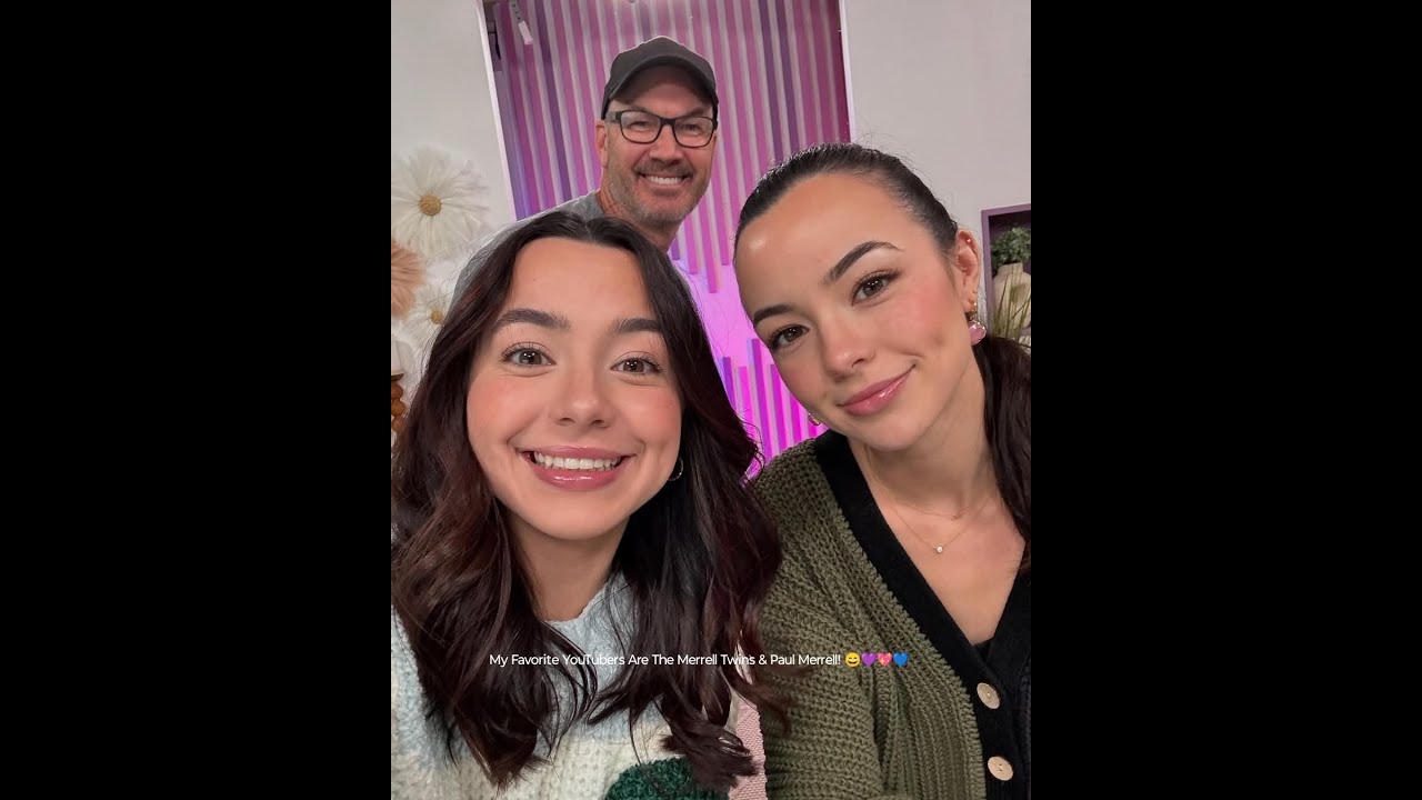 My Favorite YouTubers Are The Merrell Twins & Paul Merrell! 😄💜💖💙 - YouTube