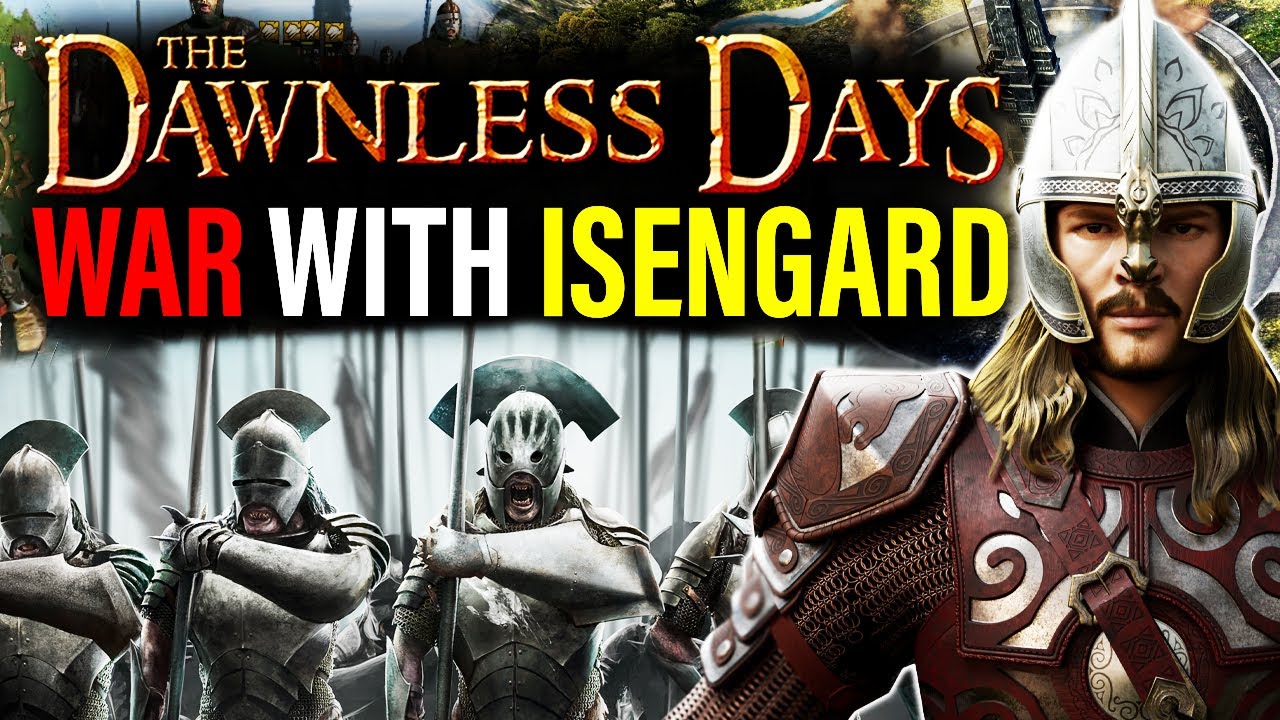 FORTH EORLINGAS! - Dawnless Days Total War ROHAN CAMPAIGN #2 - YouTube
