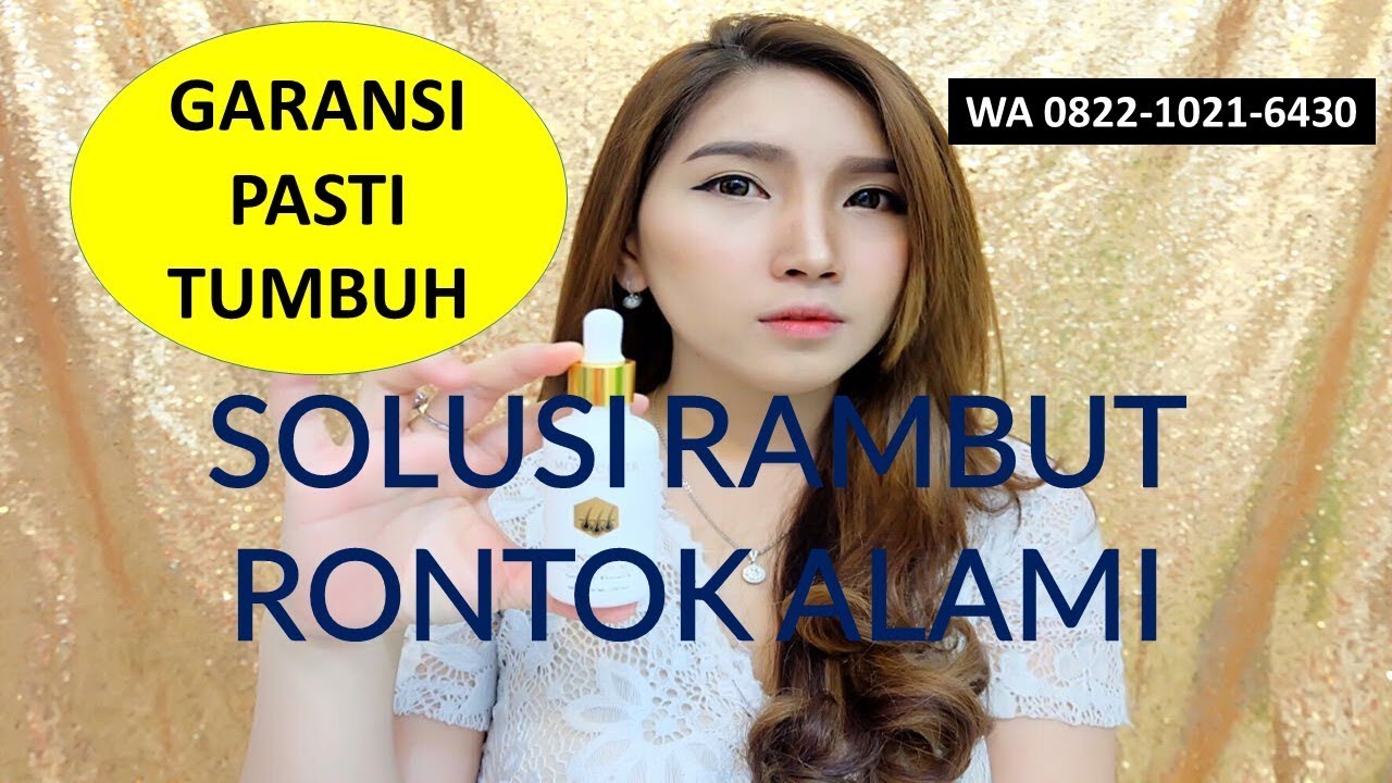 SOLUSI RAMBUT RONTOK ALAMI 0822 1021 6430 - YouTube