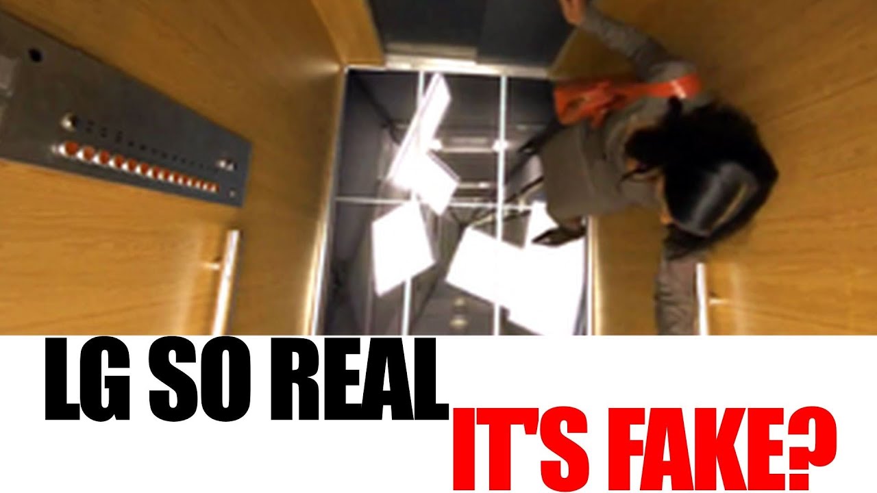 LG Elevator Prank: So Real It's "Fake"? - YouTube