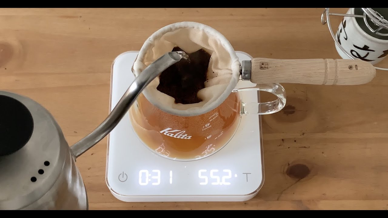 How to make coffee with a CLOTH FILTER ☕ - YouTube