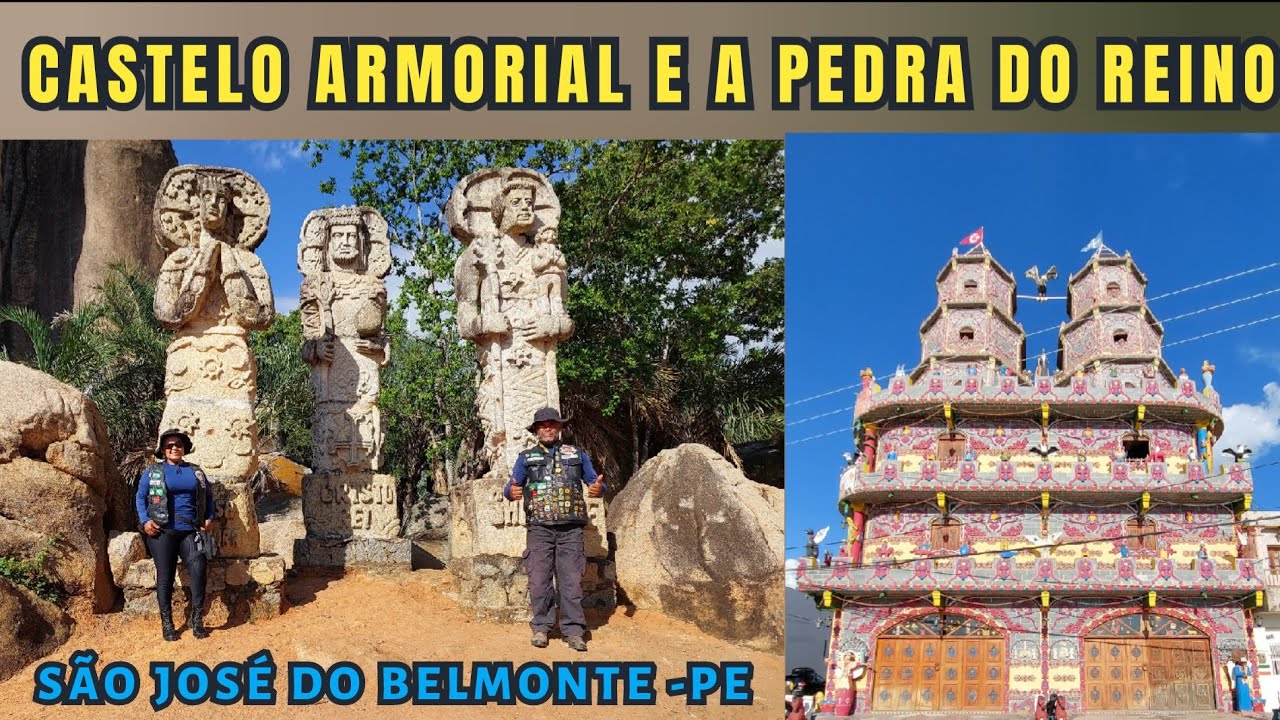 Conheça por dentro o Castelo do Reino Encantado e a pedra do Reino em ...