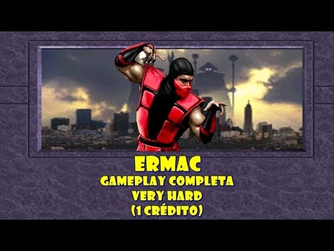 Ultimate Mortal Kombat 3 Arcade| Ermac gameplay| Very hard 1cc - YouTube