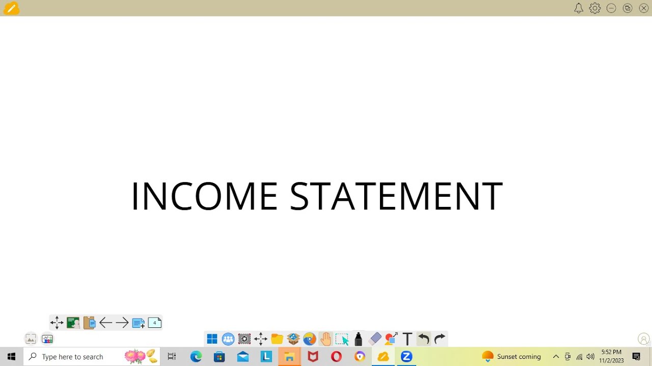 EBM N4 INCOME STATEMENT NOVEMBER 2021 - YouTube