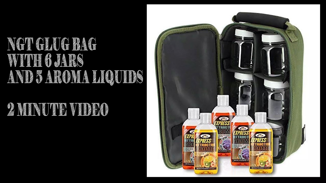 NGT Glug Bag with 6 Jars and 5 liquid aromas included. - YouTube