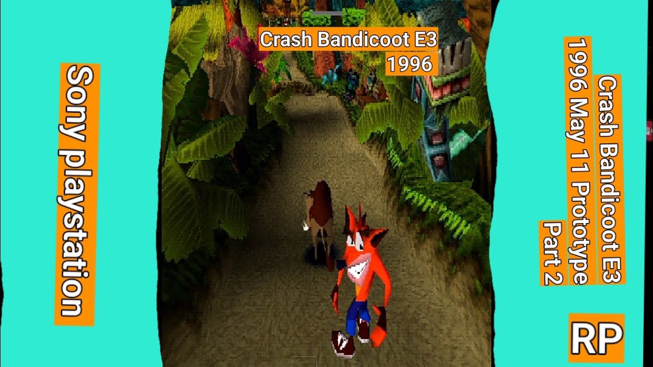 Crash Bandicoot E3 1996 May 11 Prototype Part 2 - YouTube
