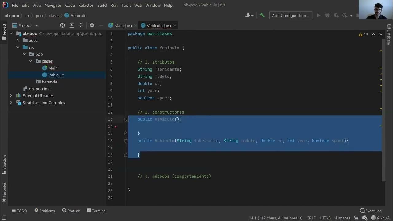Constructores - Curso Java - OpenBootcamp - YouTube