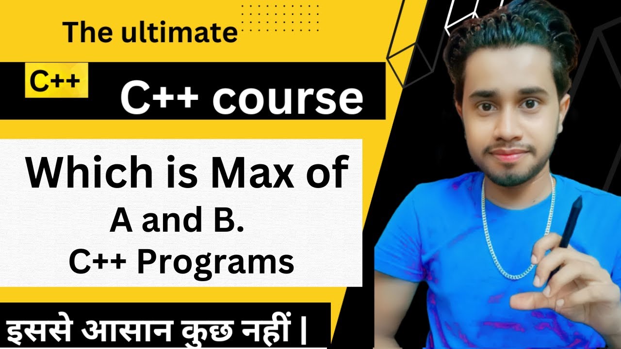 Write A C Program To Find Largest Between Two Numbers C Program To 1902
