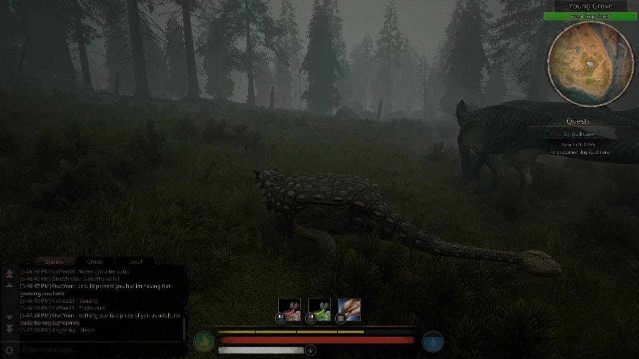 Path Of Titans realistic gameplay - gondwa - YouTube