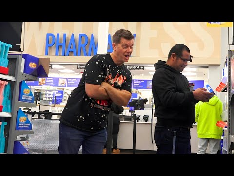 THE POOTER - WALMART SECURITY CAUGHT US!