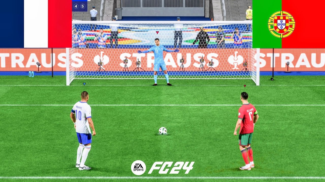 FC 24 | Portugal vs France | Ronaldo vs Mbappe | EURO CUP FINAL 2024 ...
