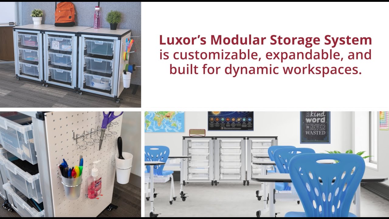 Luxor MBS-Series Modular Storage System - Product Overview - YouTube