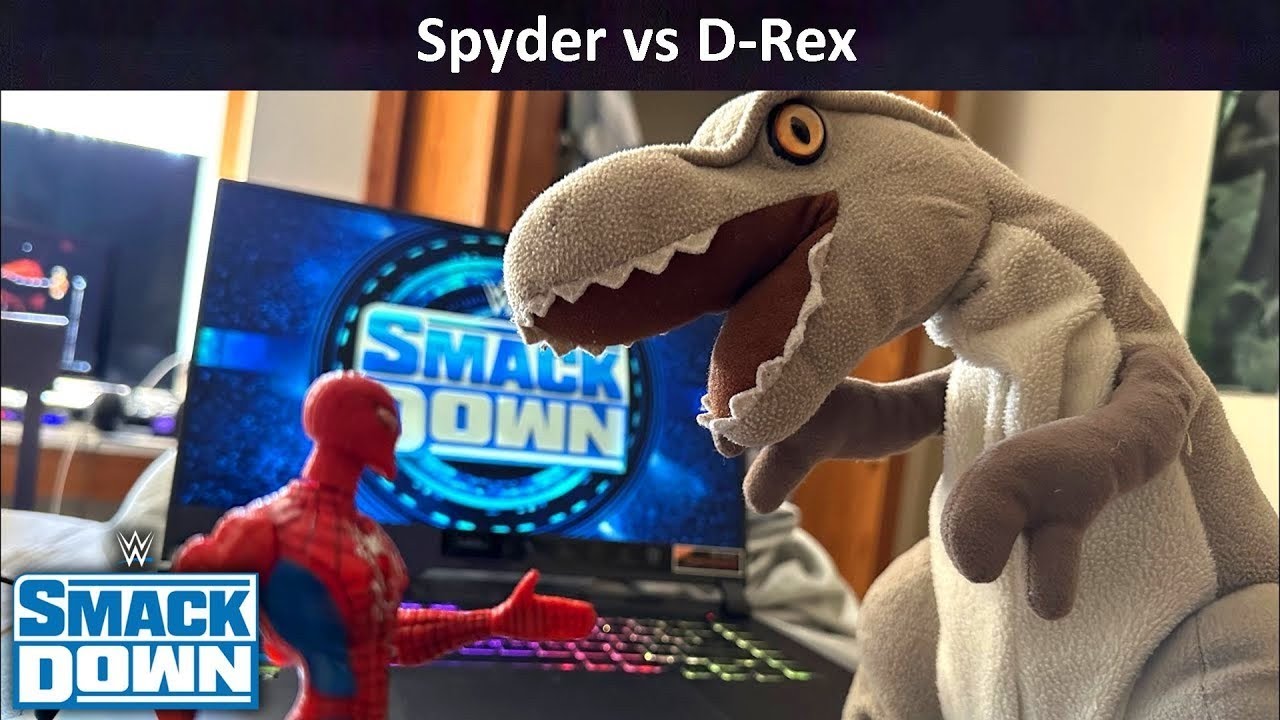 WWE Toys Match - Spyder vs D-Rex | WWE Action Figure Matches | SD: May ...