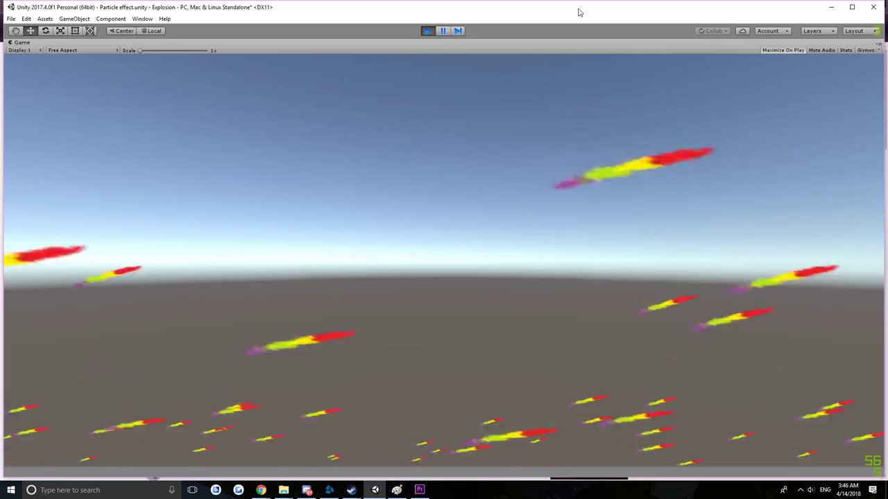 Rainbow explosion effect - Unity - YouTube