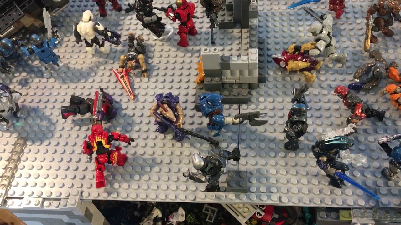 Halo UNSC attack mega construx moc - YouTube
