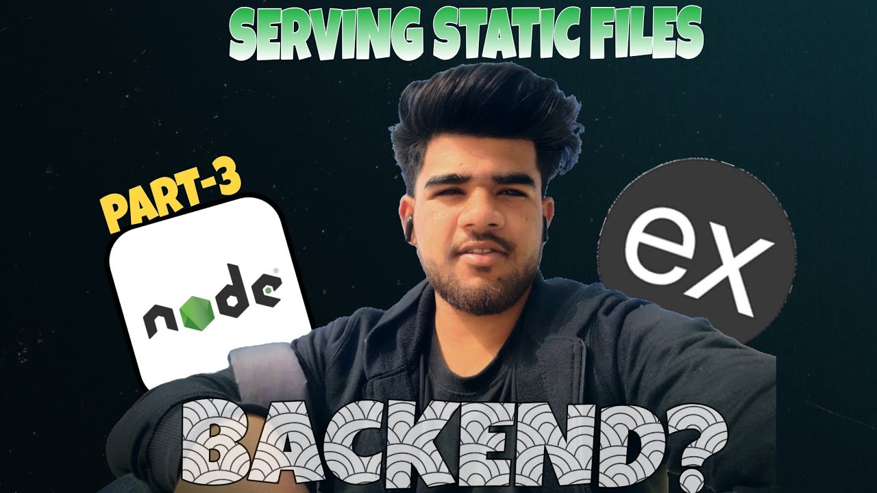 🚀 Serving Static Files in Express.js | Public Folder, CSS & JS Setup - YouTube