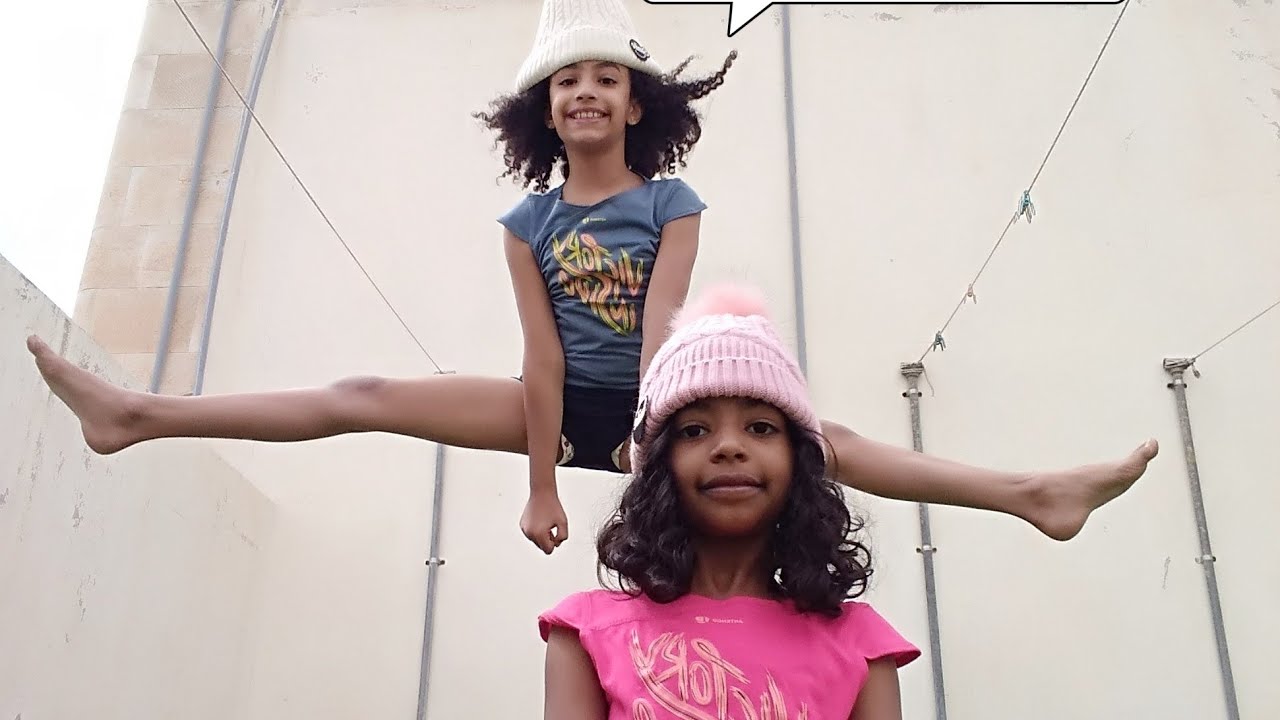 Teaching My Sister Gymnastics Youtube