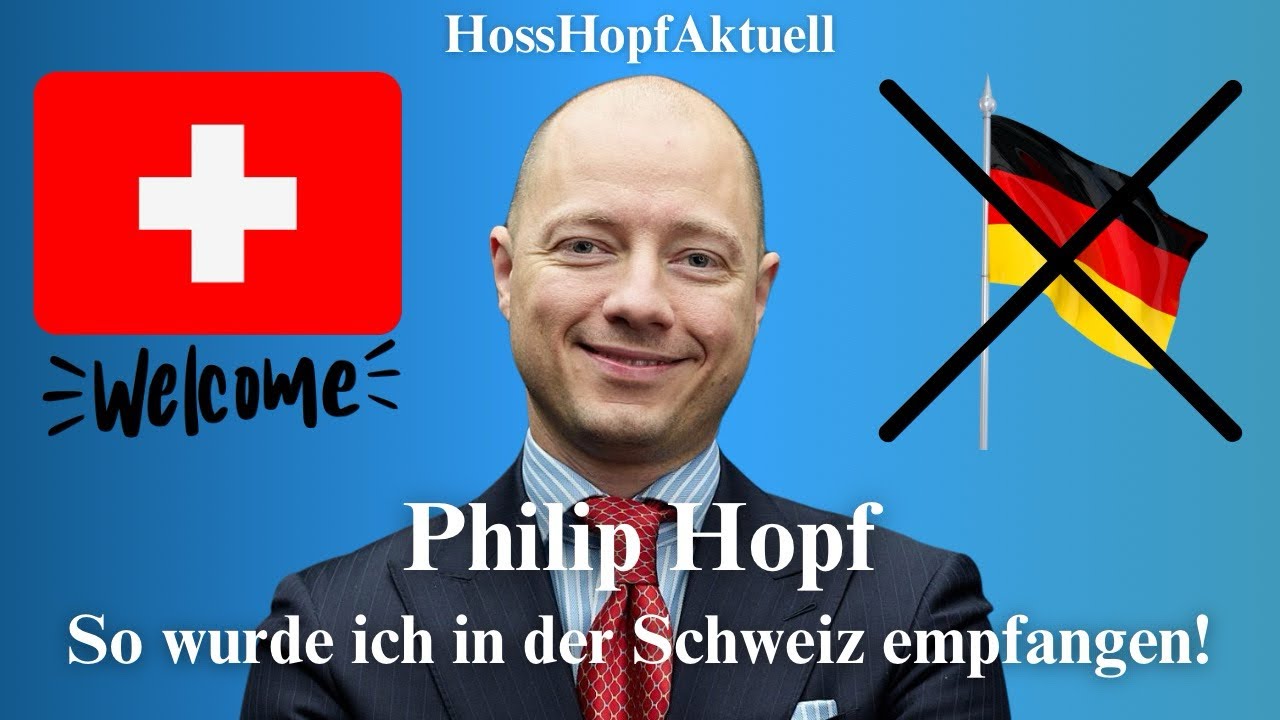 SO wurde Ich in der SCHWEIZ empfangen! Philip Hopf Statement - YouTube