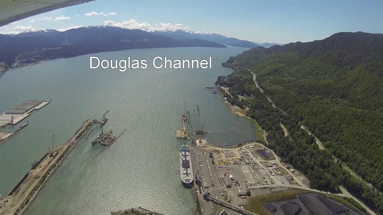 Kitimat and industrial area air tour July 1, 2020 - YouTube
