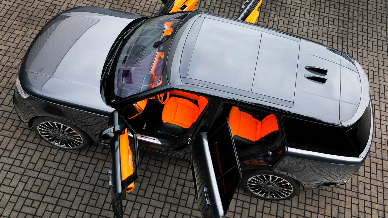 BRABUS 600 w/ Hermès Orange Interior Design based on Land Rover Range ...