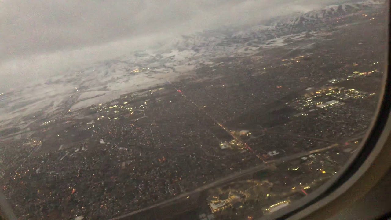 Southwest Airlines Flight 1218 Landing In Salt Lake City - YouTube