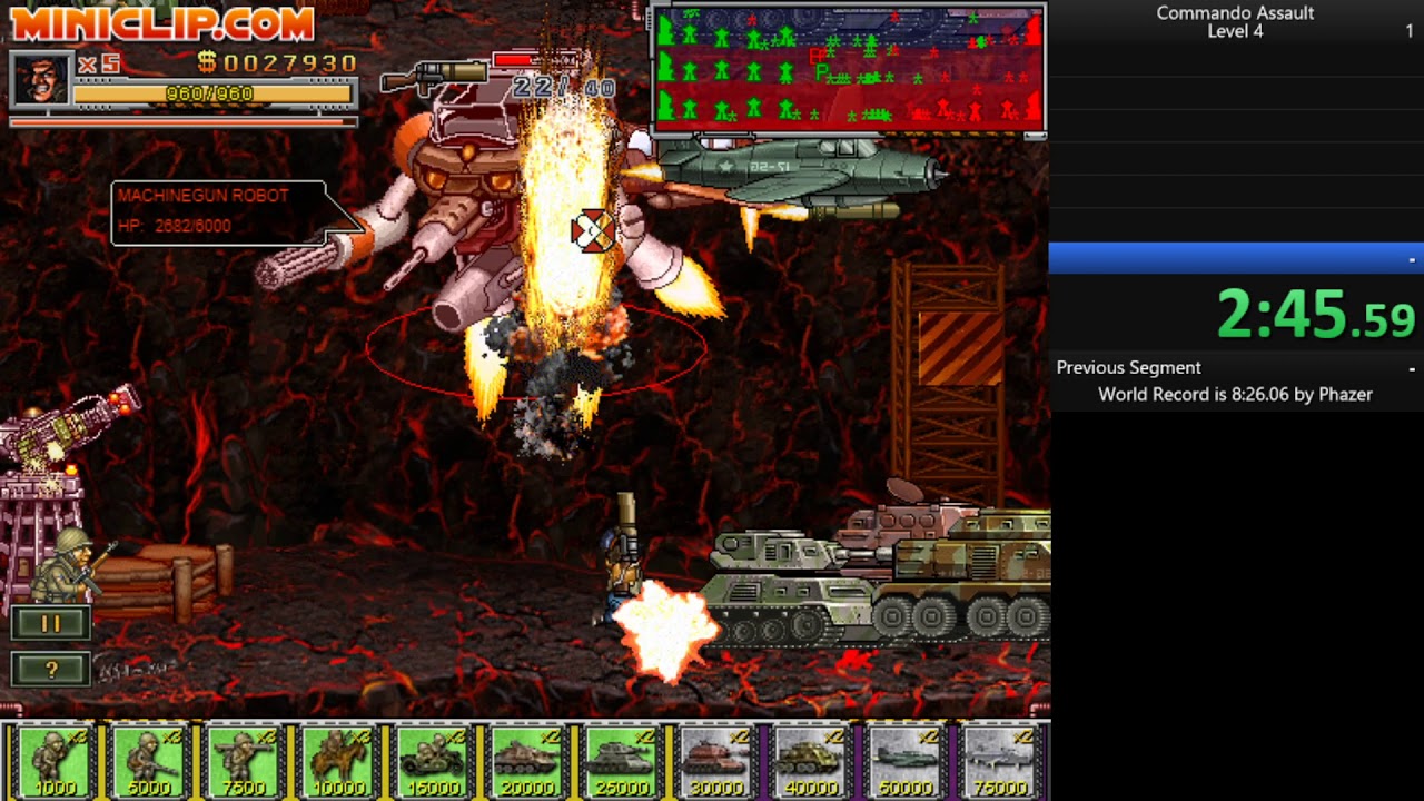 Commando Assault - Level 4 - 5:58.910 - YouTube