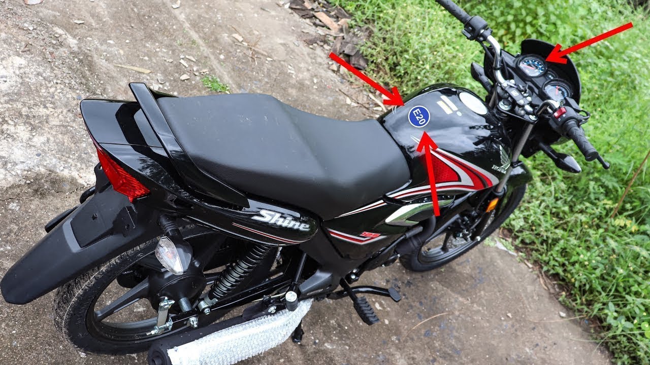 New Launched Honda Shine 125cc 2025 E20 5 New Updates | Price | Mileage ...