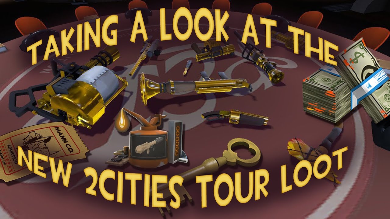 TF2 - MvM: Taking a look at the new Two Cities Tour LOOT - YouTube