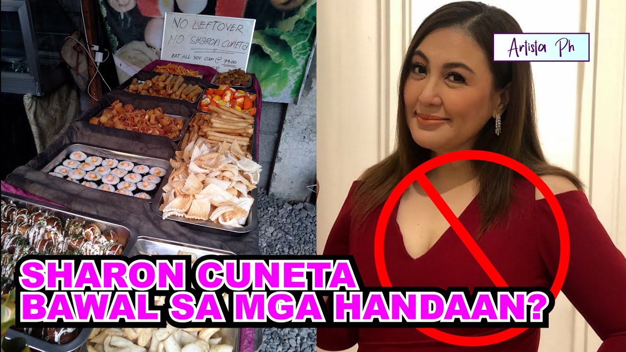 SHARON CUNETA BAWAL SA MGA HANDAAN? - YouTube