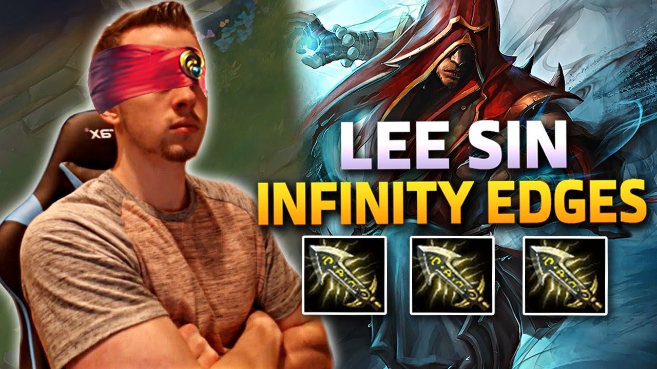 FULL INFINITY EDGE LEE SIN IS... EDGY | Lee Sin Build Challenge ...