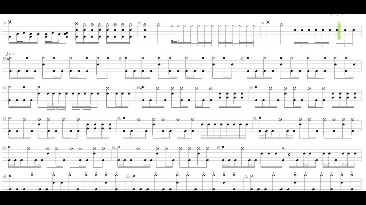 Purity + Slipknot + Drum only + Drum tab - YouTube