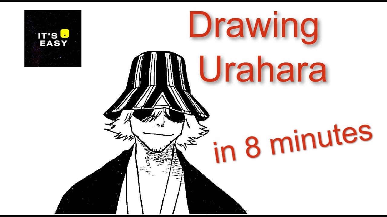 how to draw Urahara \ step by step \ easy - YouTube