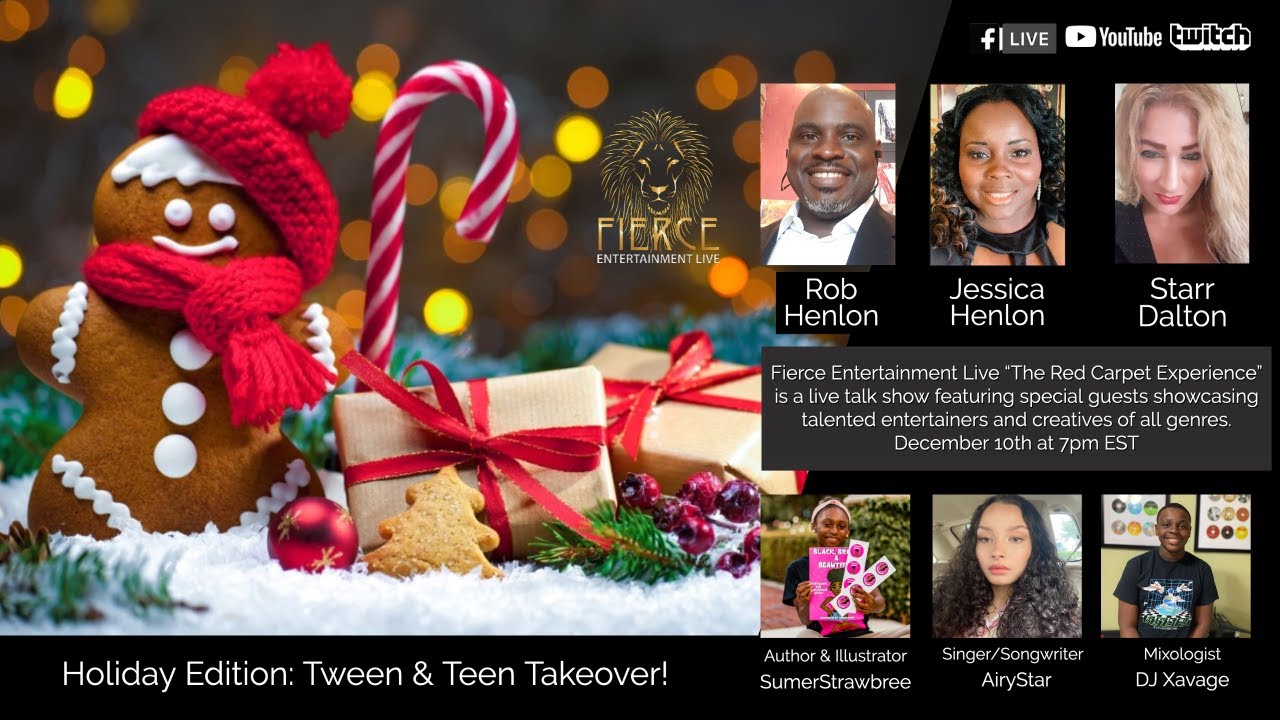 Fierce Entertainment Live [Episode 61] - Fierce Tweens & Teens Edition ...