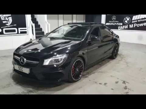 MERC CLA45 AMG BLACK - YouTube