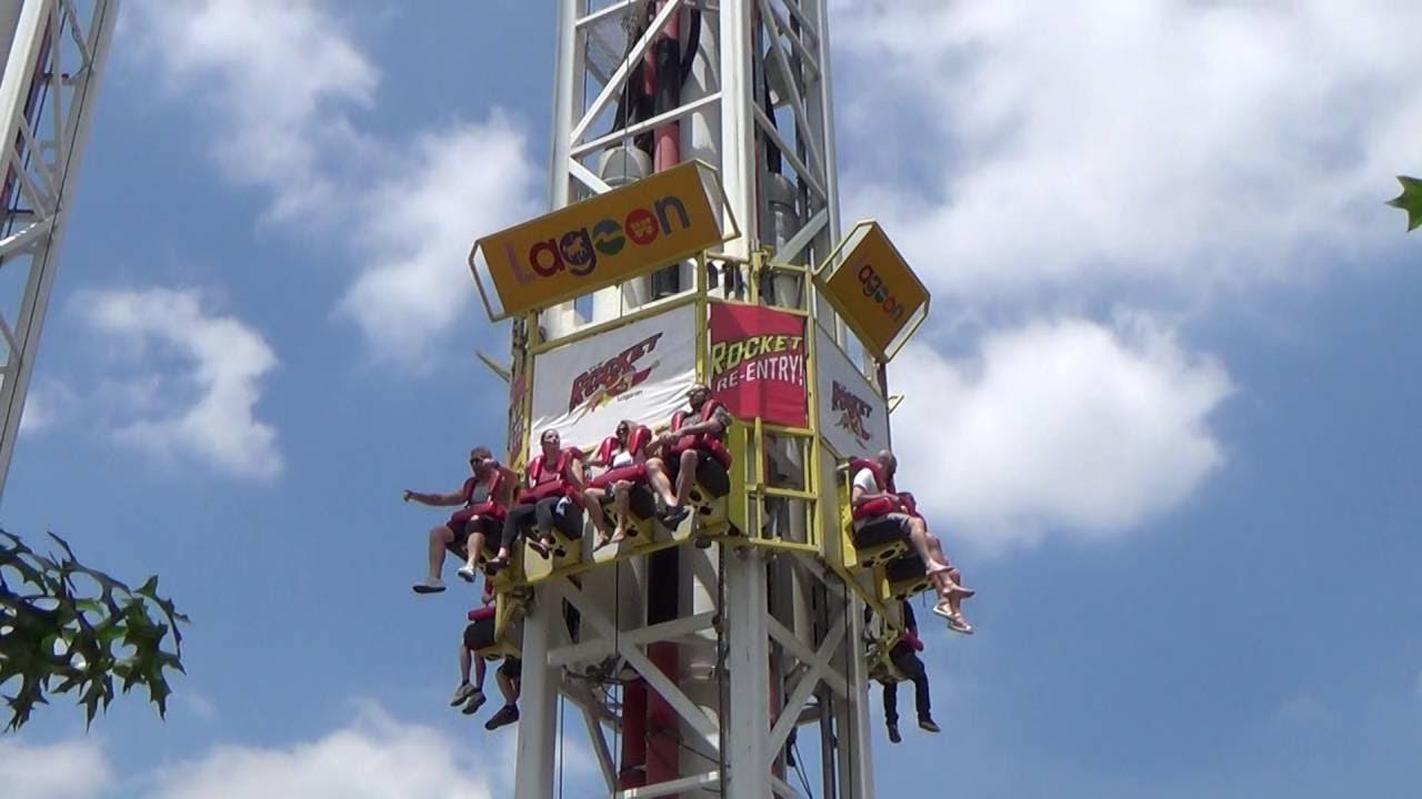 The Rocket | Lagoon Amusement Park | 2019 - YouTube